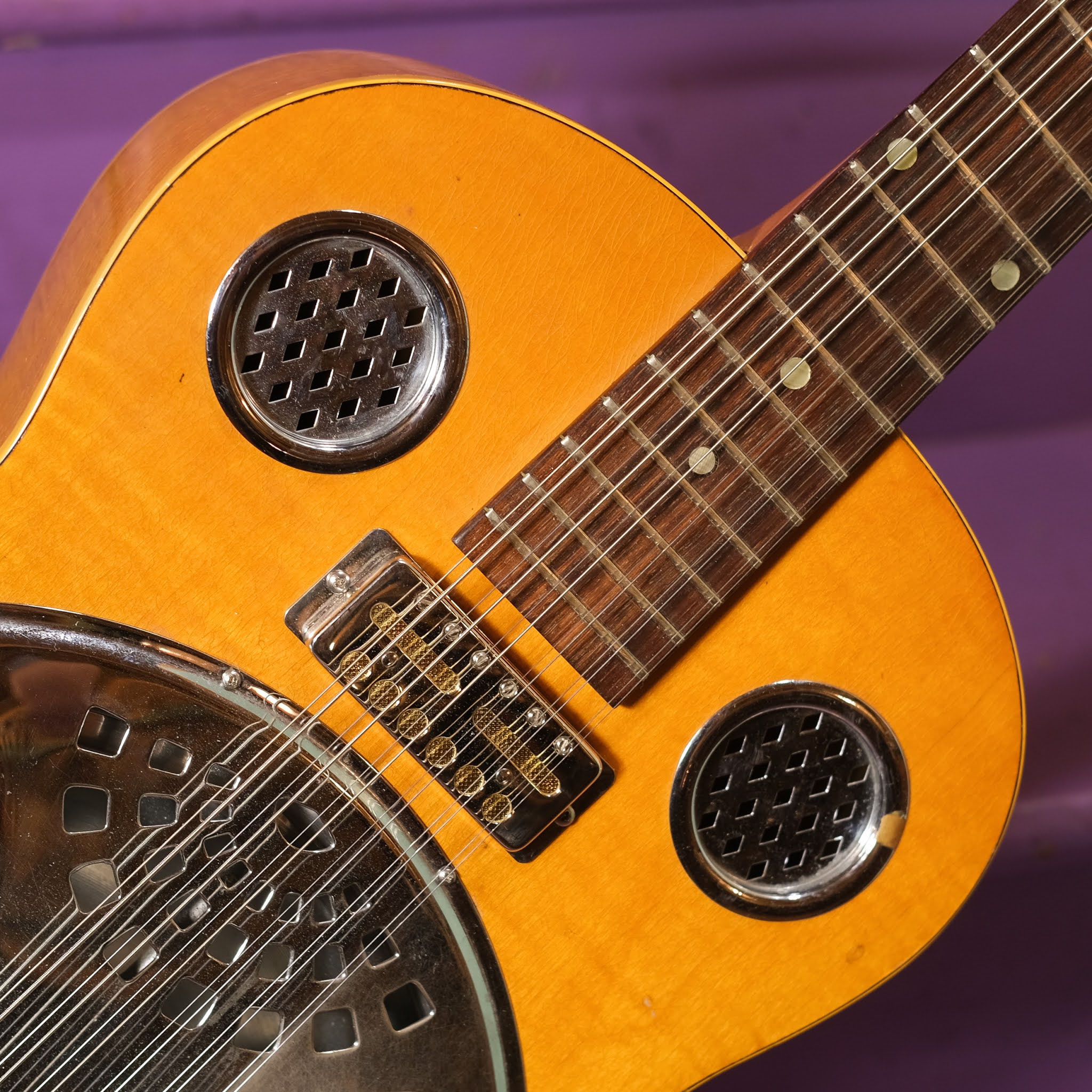 1960s Dobro (Mosrite-made) Columbia 12-String Resonator Guitar ...