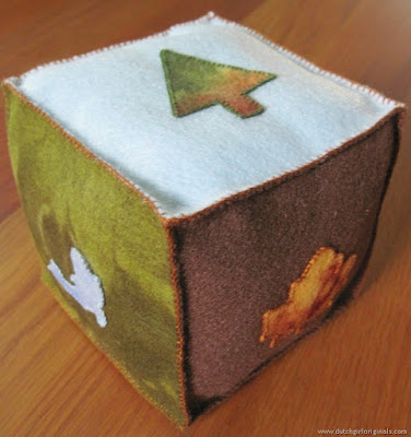 Dutch Girl Originals: Woodland Felt Block Tutorial