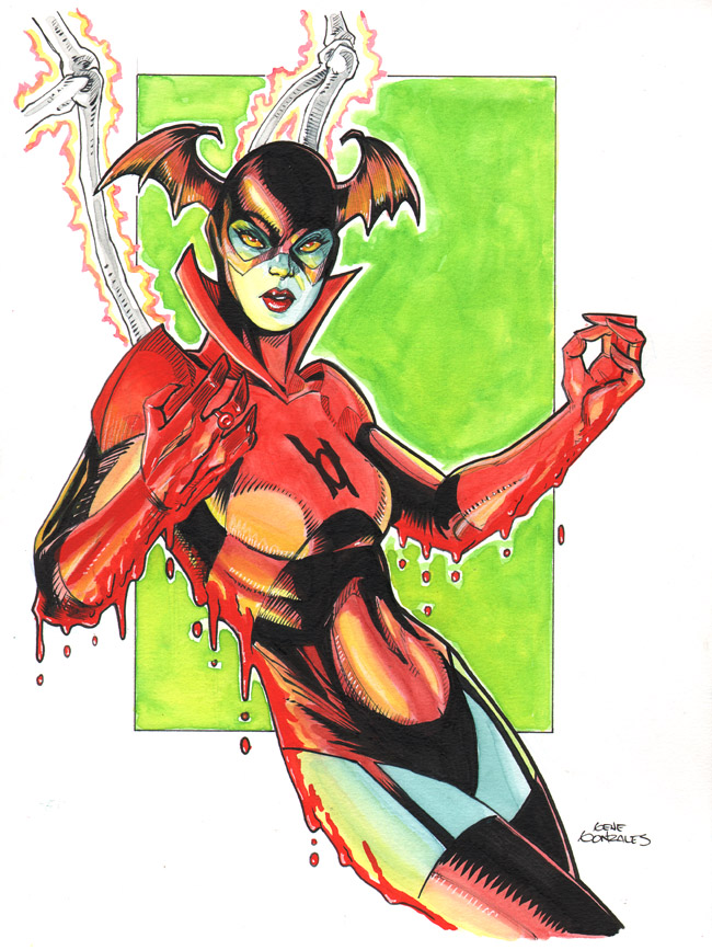 Gene Gonzales Sketches And Other Silly Stuff Red Lantern Bleez
