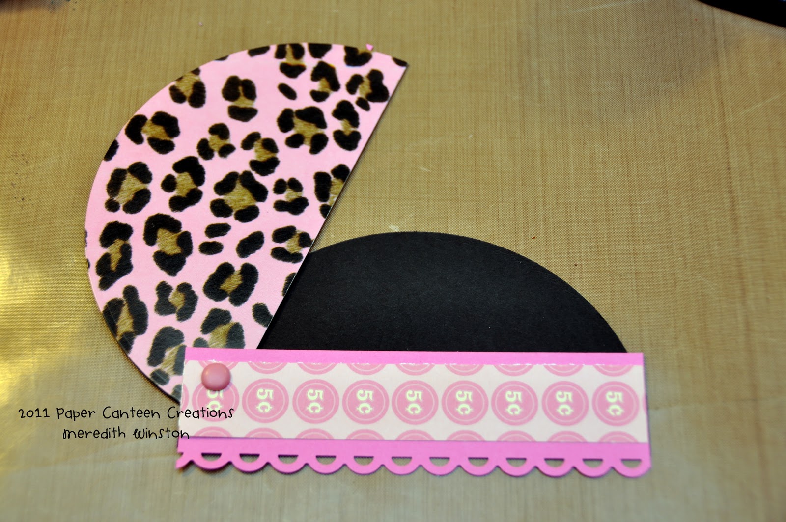 Paper Canteen Creations: Bombshell Tutorial - Winter Hat Gift Card