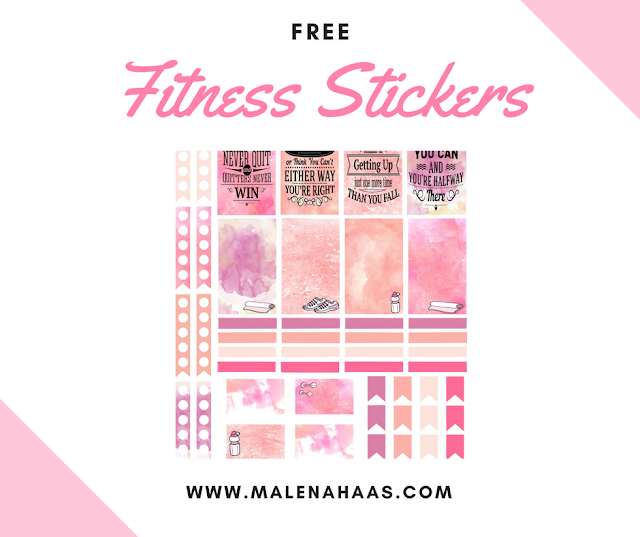Malena Haas: FREEBIE Friday Workout Inserts and Functional Workout Stickers
