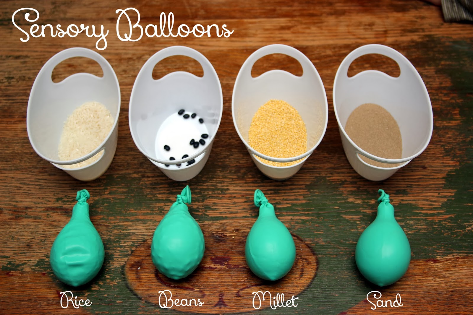 Pancakes in Bed: Sensory Balloons