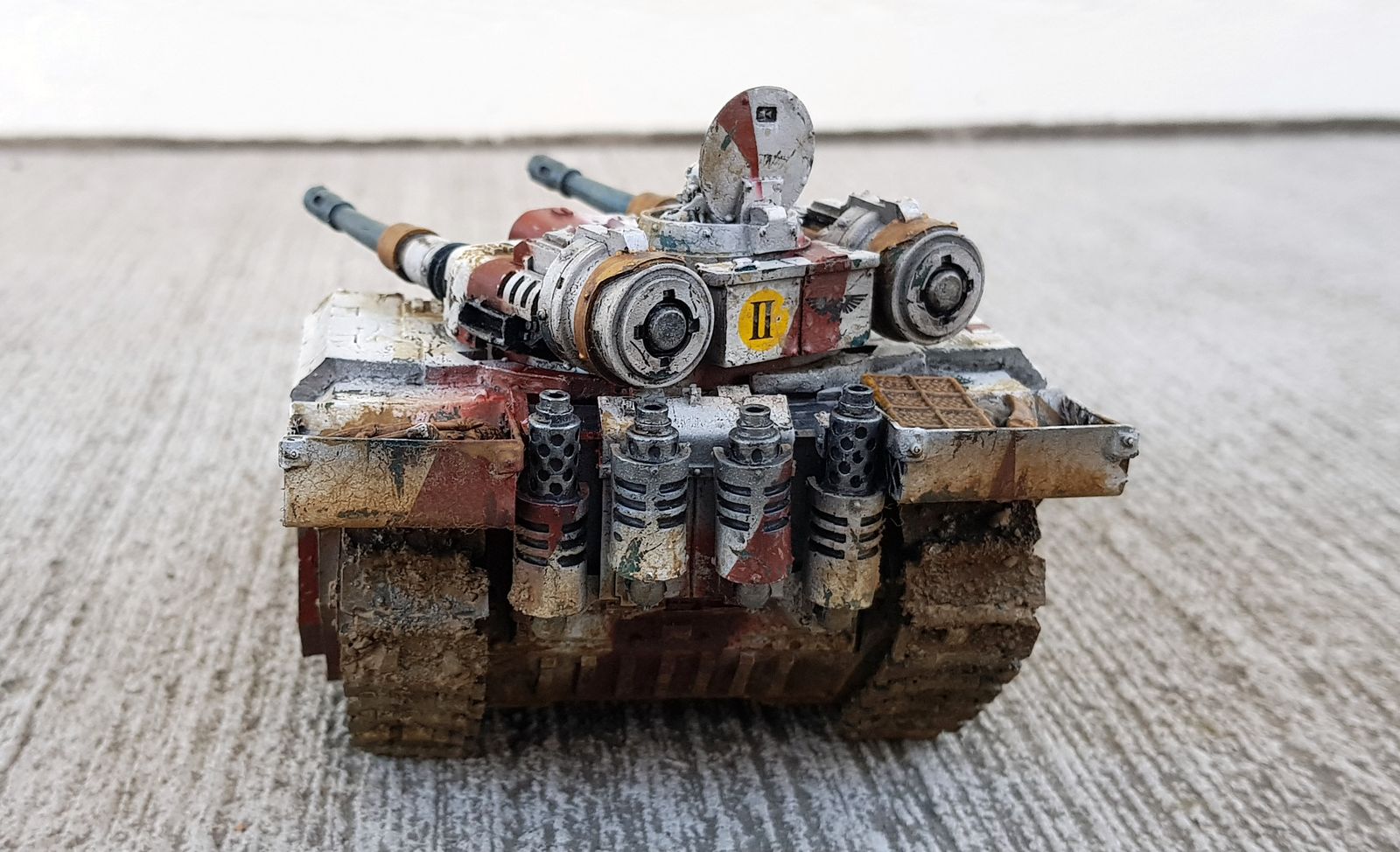 Kampfgruppe Engel: "White Scars" Legion Sicaran Battle Tank