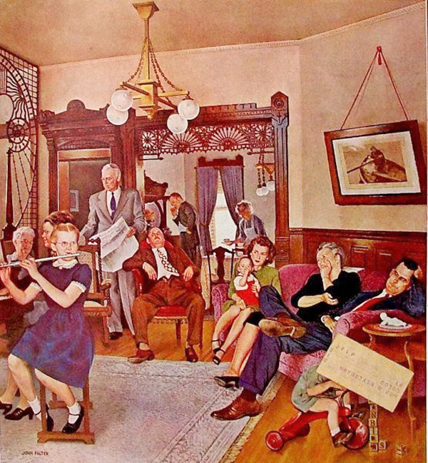Il mondo di Mary Antony: John Falter (1910 – 1982)