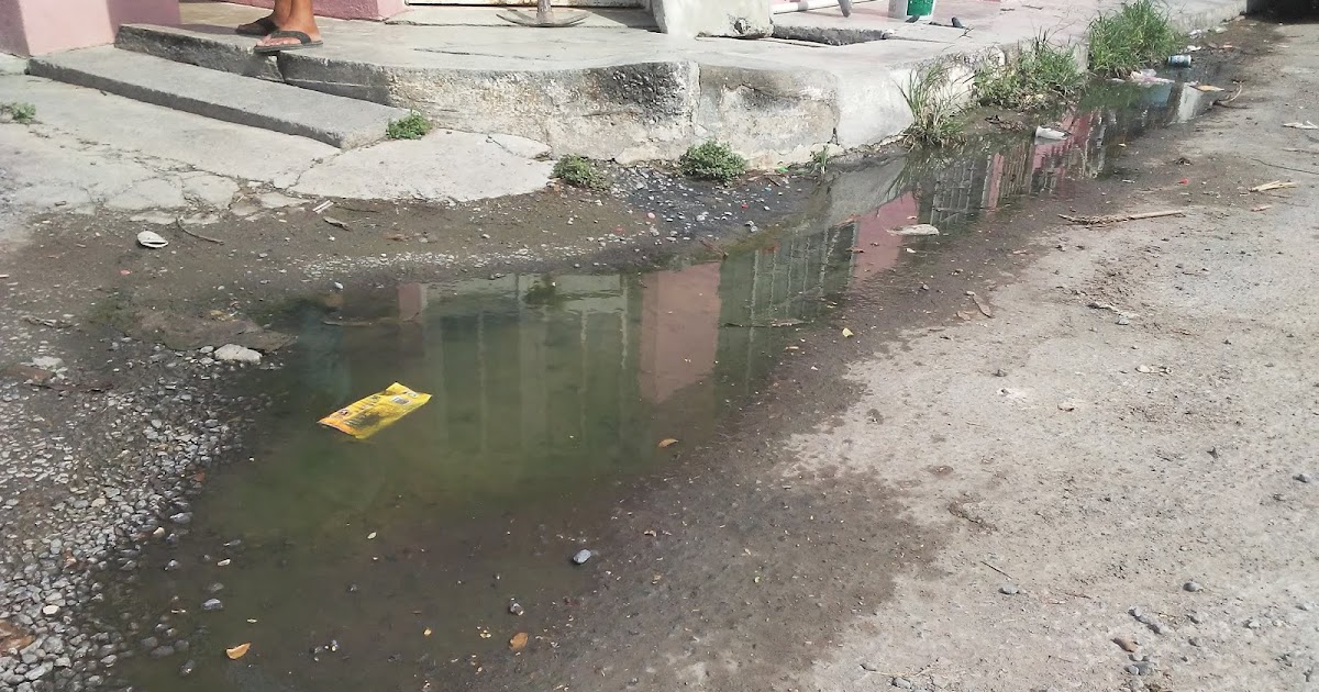 Es peligro de infección fuga de agua puerca de la colonia Guadalupe ...