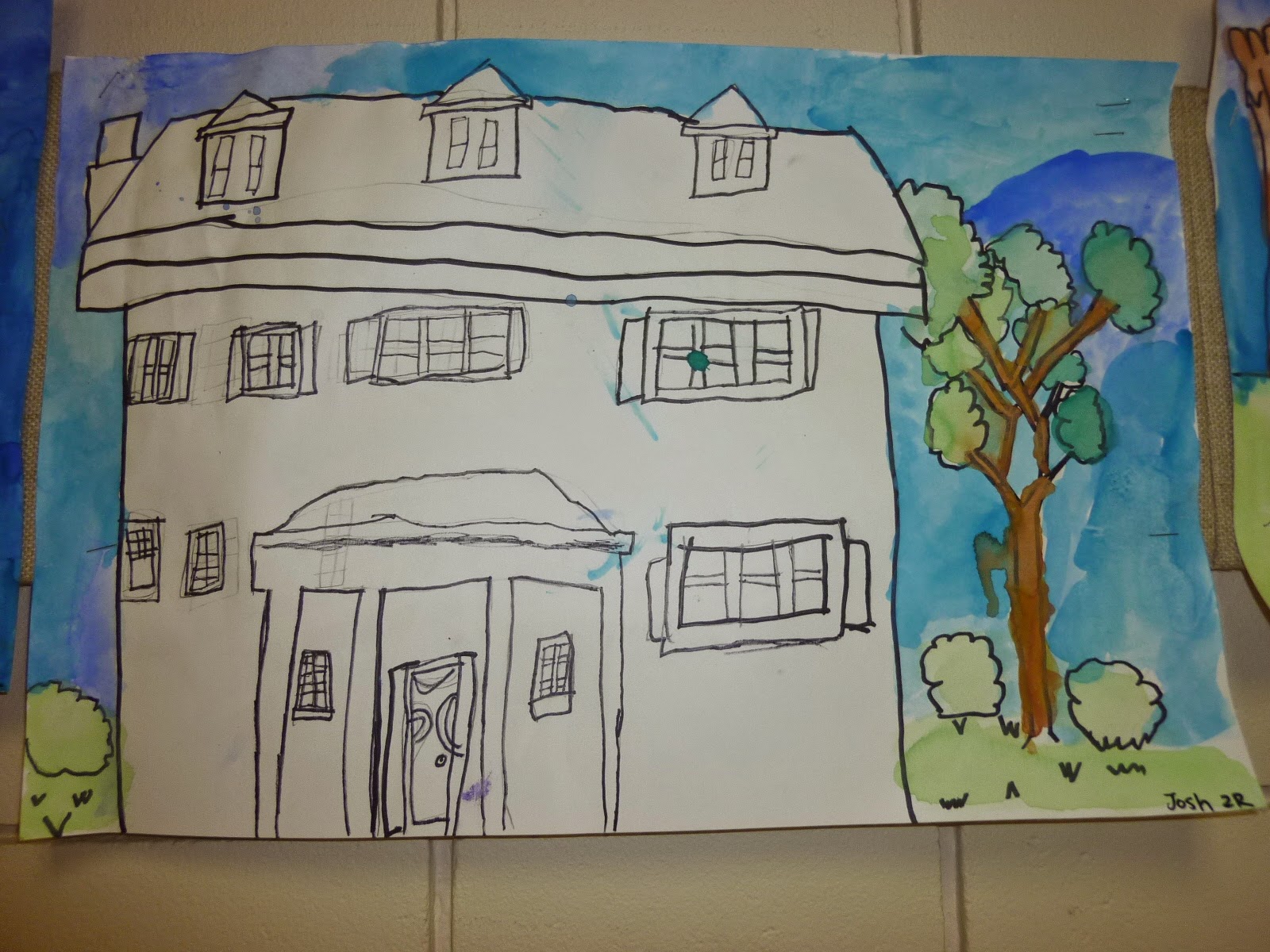 Mrs. Werner's Art Room: 2nd Grade Local Architecture