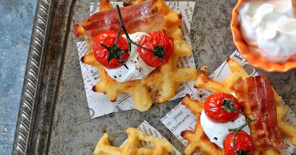 What's for dessert?: Bez glutena: Slani vafli