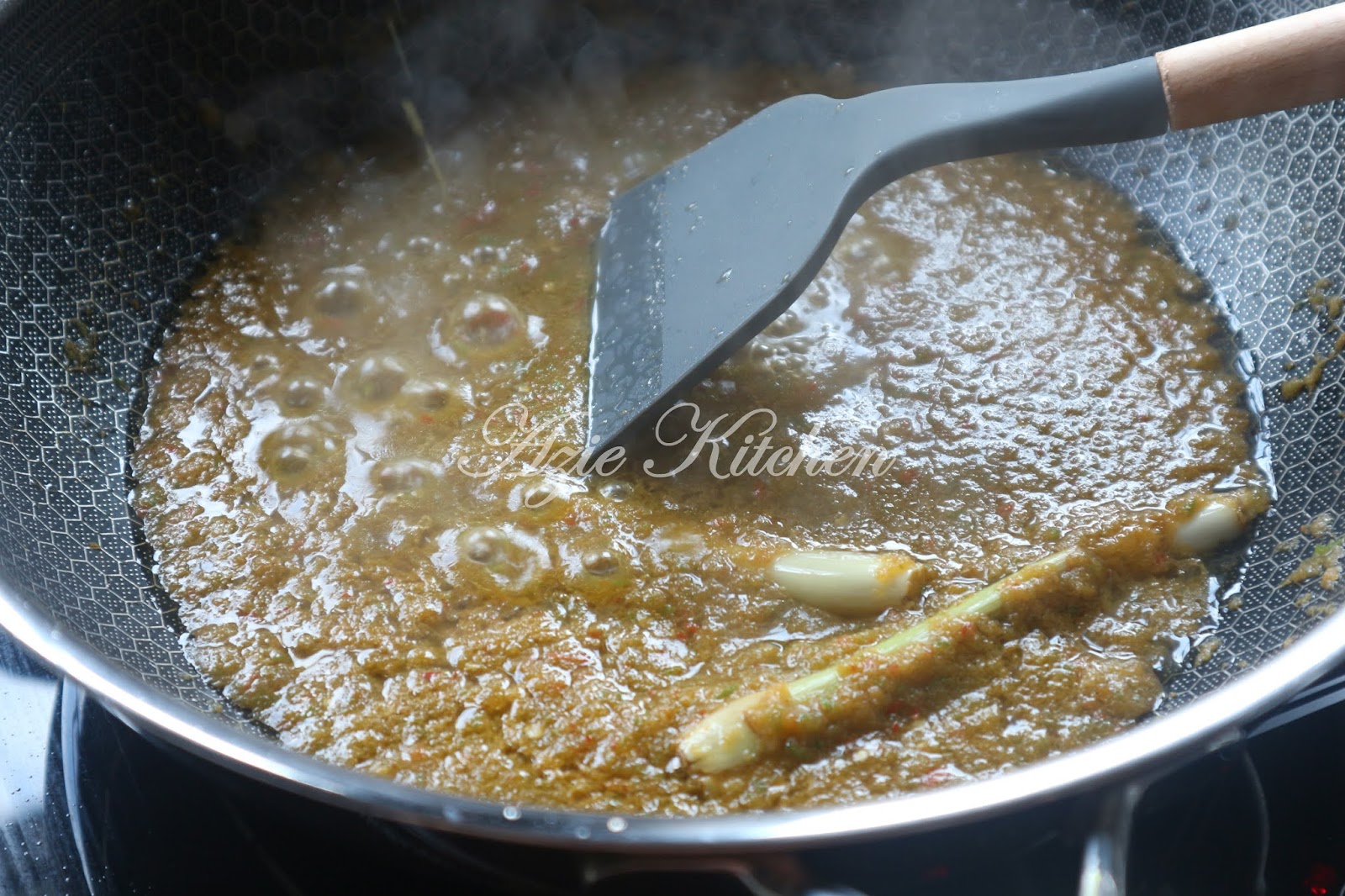 Kerang Masak Sambal Serai - Azie Kitchen