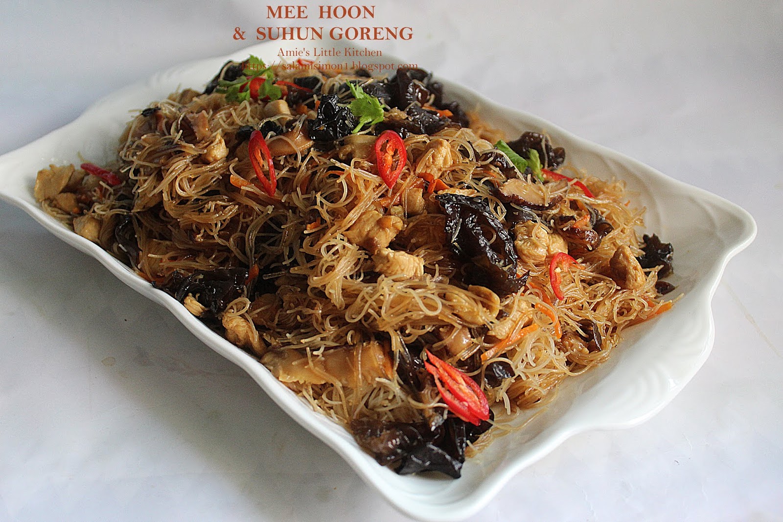 Mee Hoon & Suhun Goreng - Amie's Little Kitchen