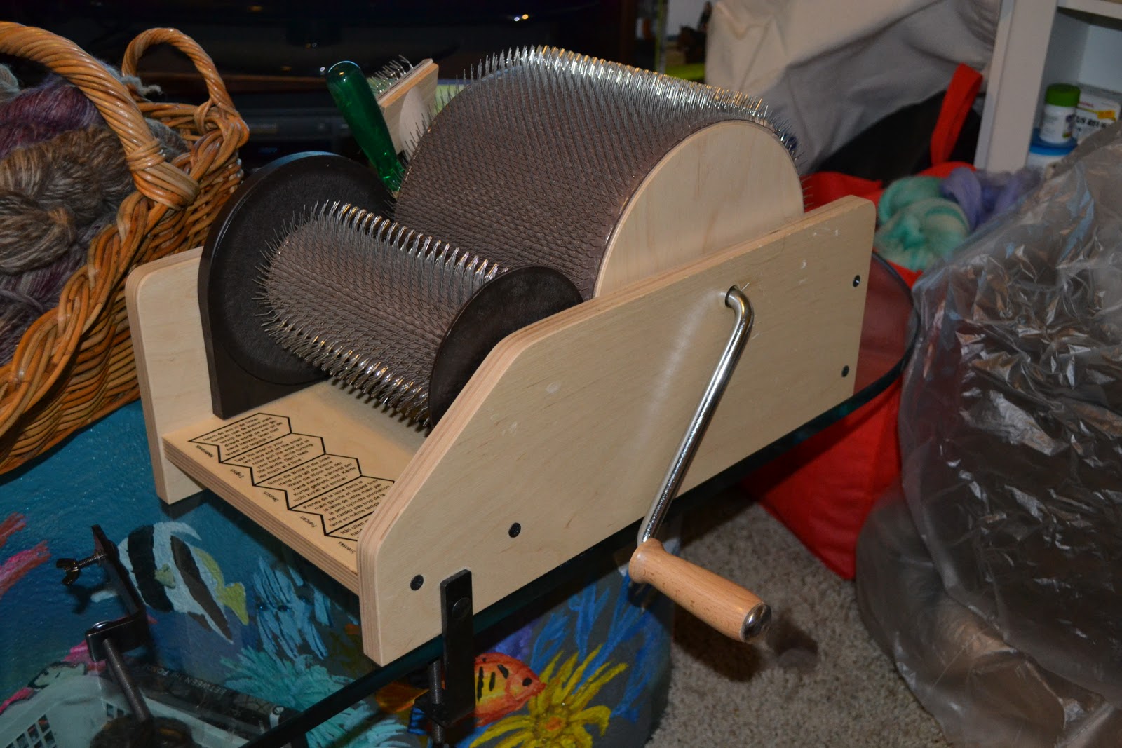 Jenna Leigh: Louet Drum Carder