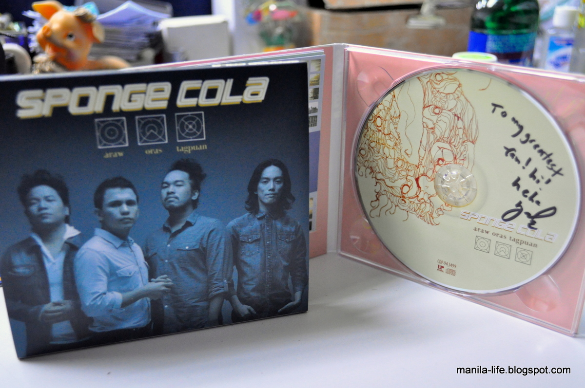 Manila Life: Sponge Cola latest album release + Win an autographed CD ...