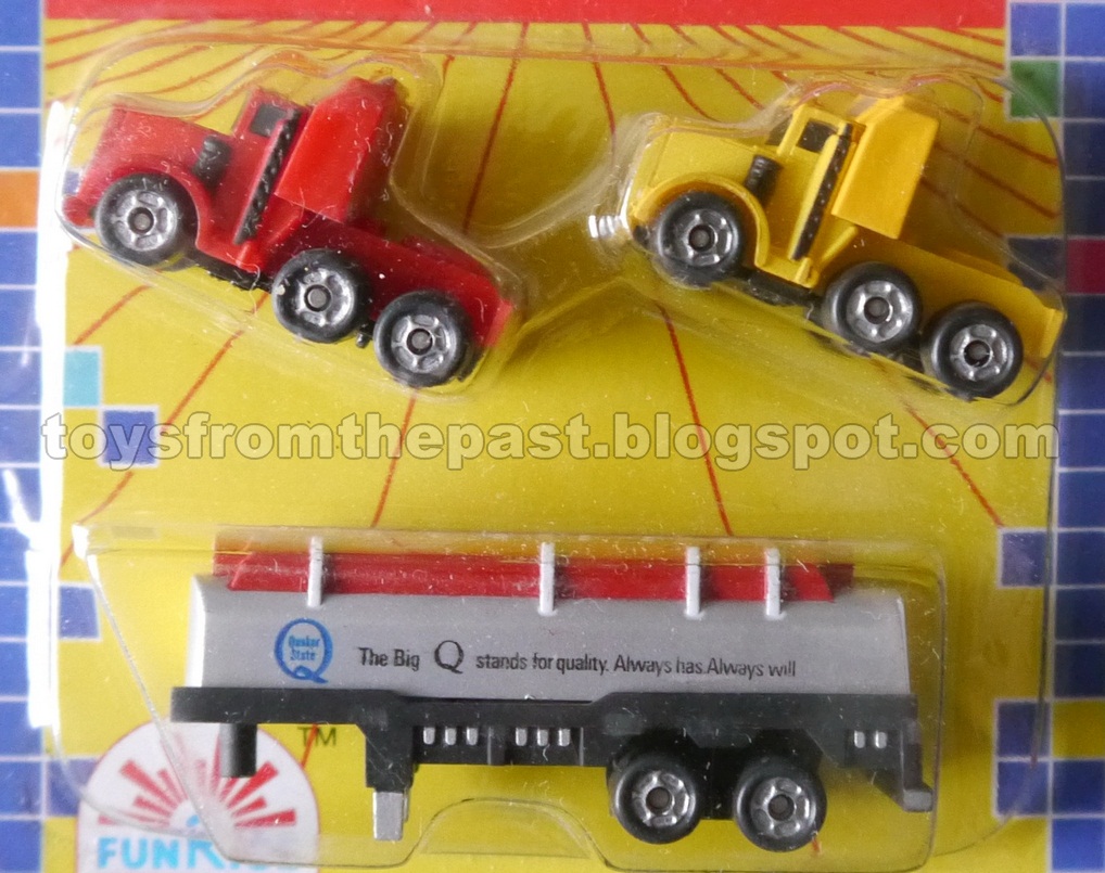 Toys from the Past: #971 MICRO ACTION/ FUNRISE – BIG RIG TRUCKS (1988)