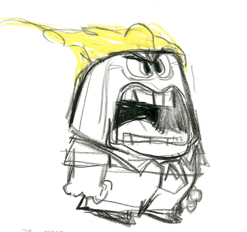 Cartoon Concept Design: Inside Out Concept Art Disney Pixar Part 1