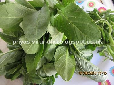 Priya's Virundhu: Keerai Varieties/Keerai Vagaigal/Greens in Tamil and ...