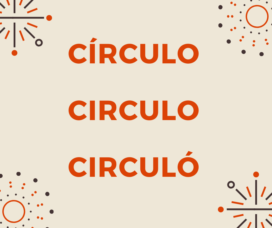 Blog de la Lengua : CÍRCULO, CIRCULO Y CIRCULÓ.