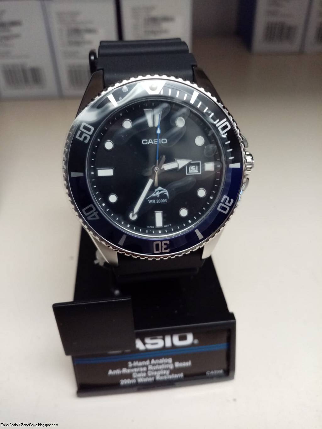 Zona Casio: Los nuevos Casio MDV-107 sí llevarán el logo Marlin