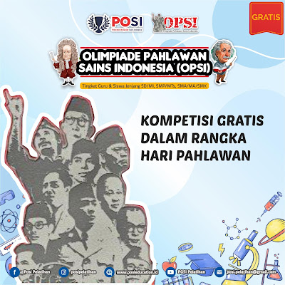 Soal dan Jawaban Olimpiade Pahlawan Sains Indonesia (OPSI) dari POSI ...