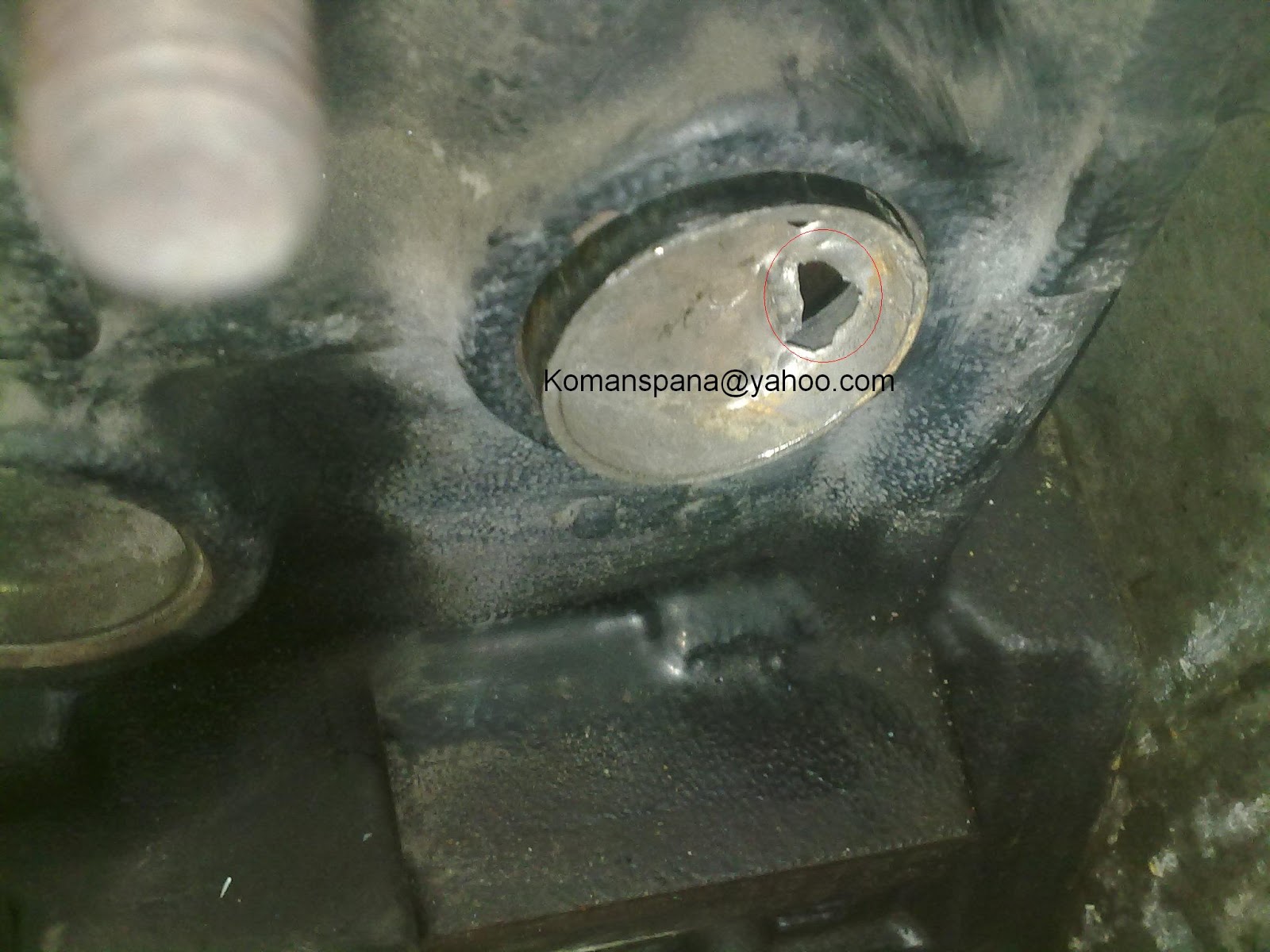 D.I.Y. SERBAMANEKA: Proton Waja Engine Block Core Plug Replacement Cara ...