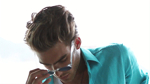 His Love Of Fashion: Male Model Gifs