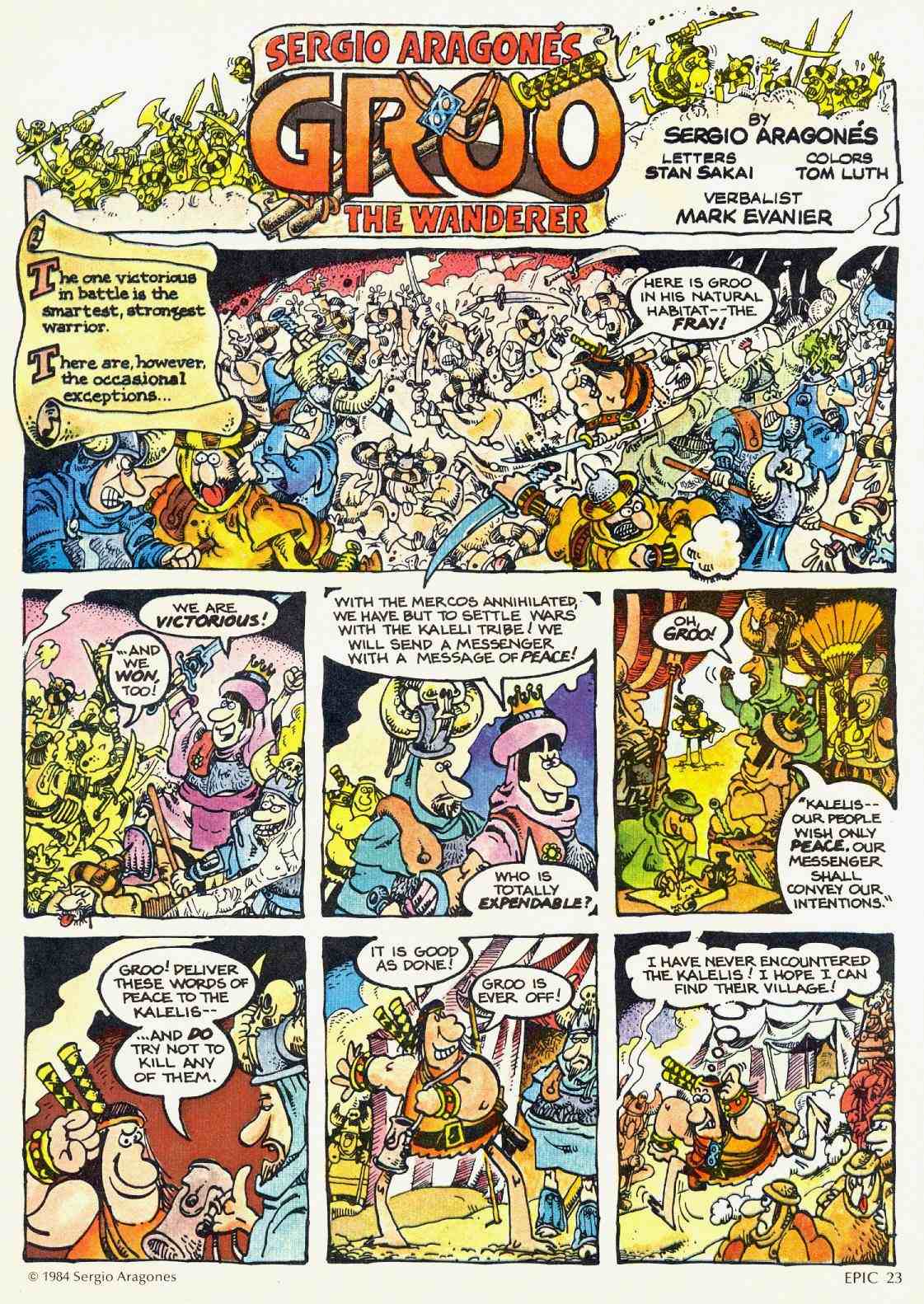 Savage Tales: Plop! #10: "The Secret Origin of Grooble Man!"