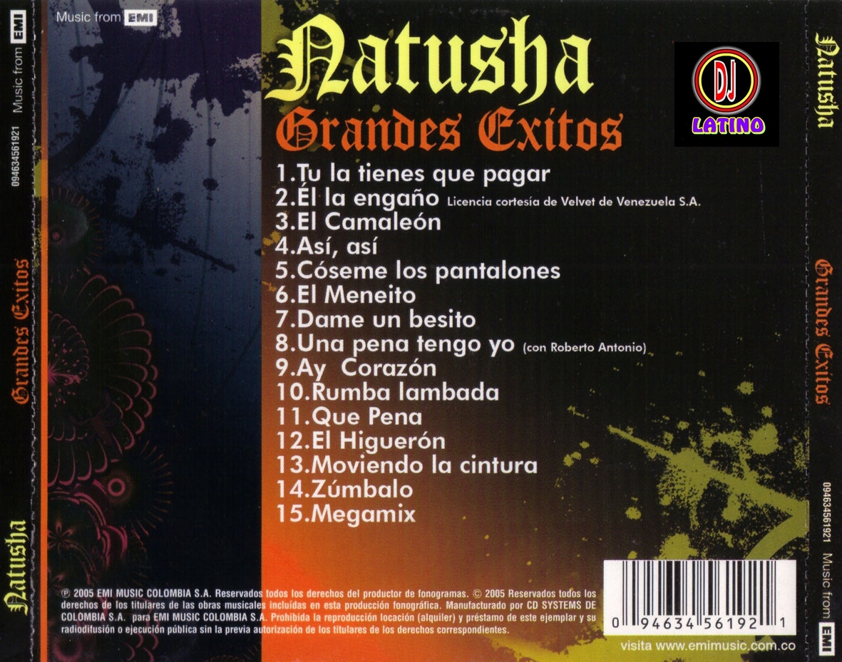 SABANERO DEL SUR: NATUSHA - GRANDES ÉXITOS.