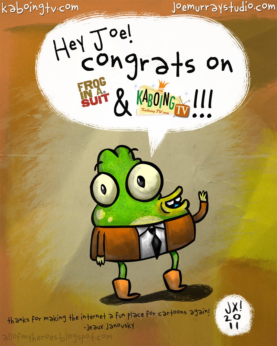 All My Heroes Have Day-Jobs: Joe Murray's Kaboing TV Boings tha Internetz!