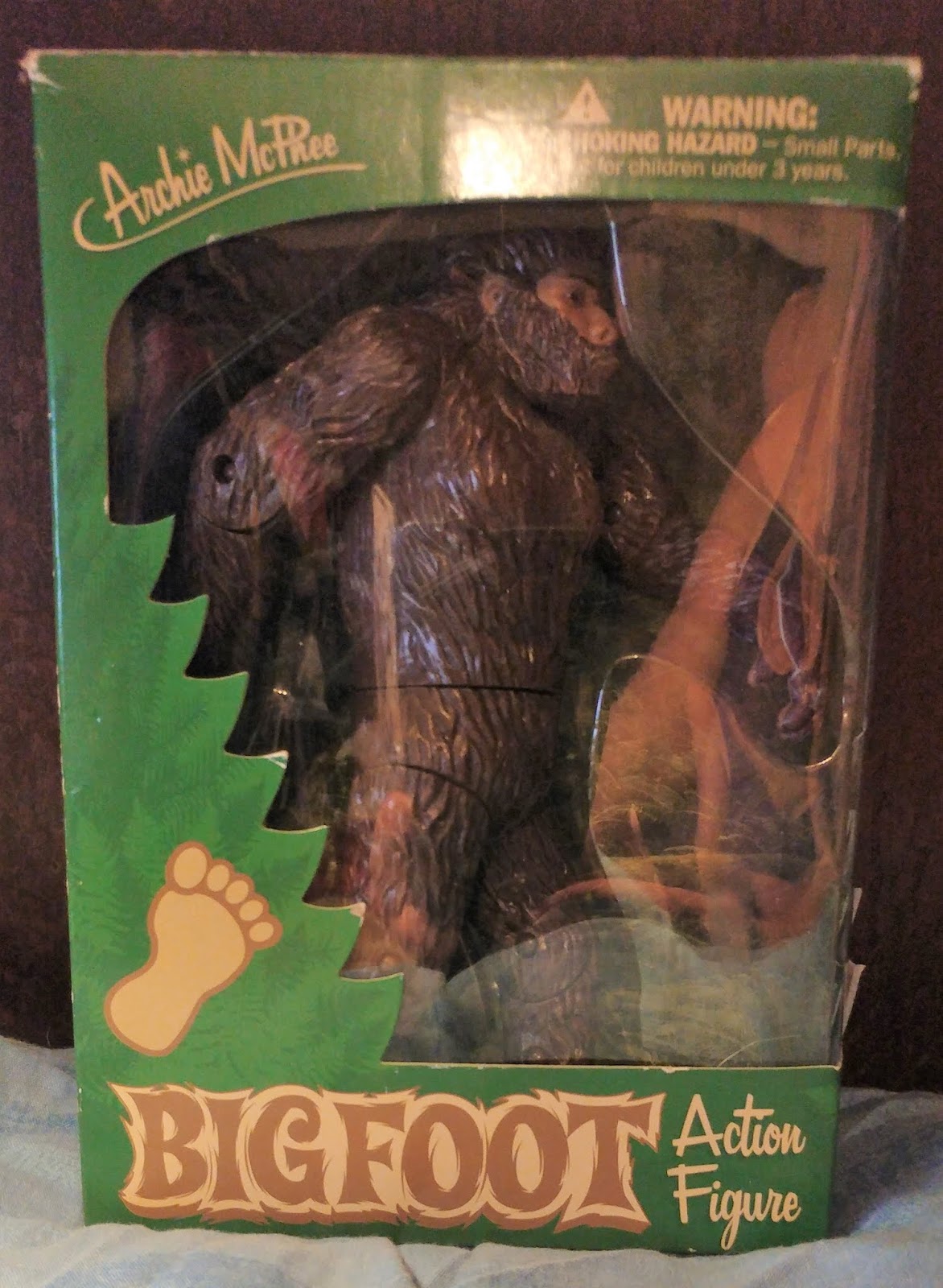 Herbie's World of Kitsch & Toys: 👣Bigfoot Action Figure by Archie McPhee 👣