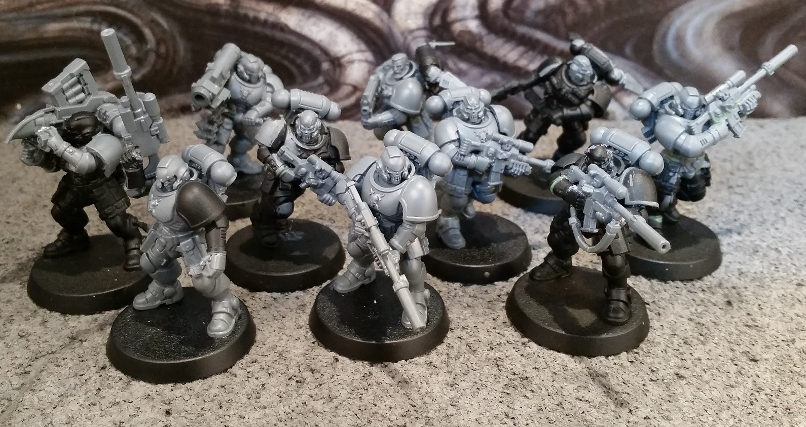 Chucking Monkeys: Primaris Scout Conversions