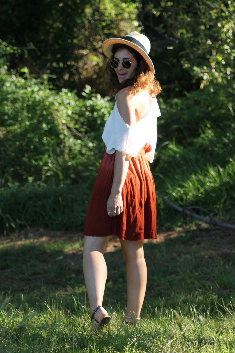 THE DREAM IS PARIS: Gradient dress