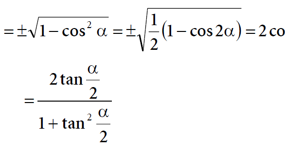 Relations between Trigonometric Functions