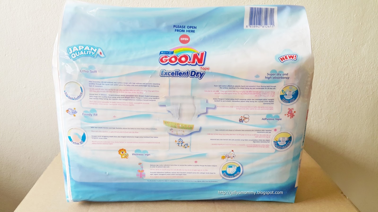 A little bit of Everything: Disposable Diaper Review (GOO.N Excellent ...