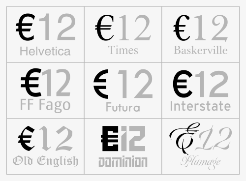 Euro Sign Design