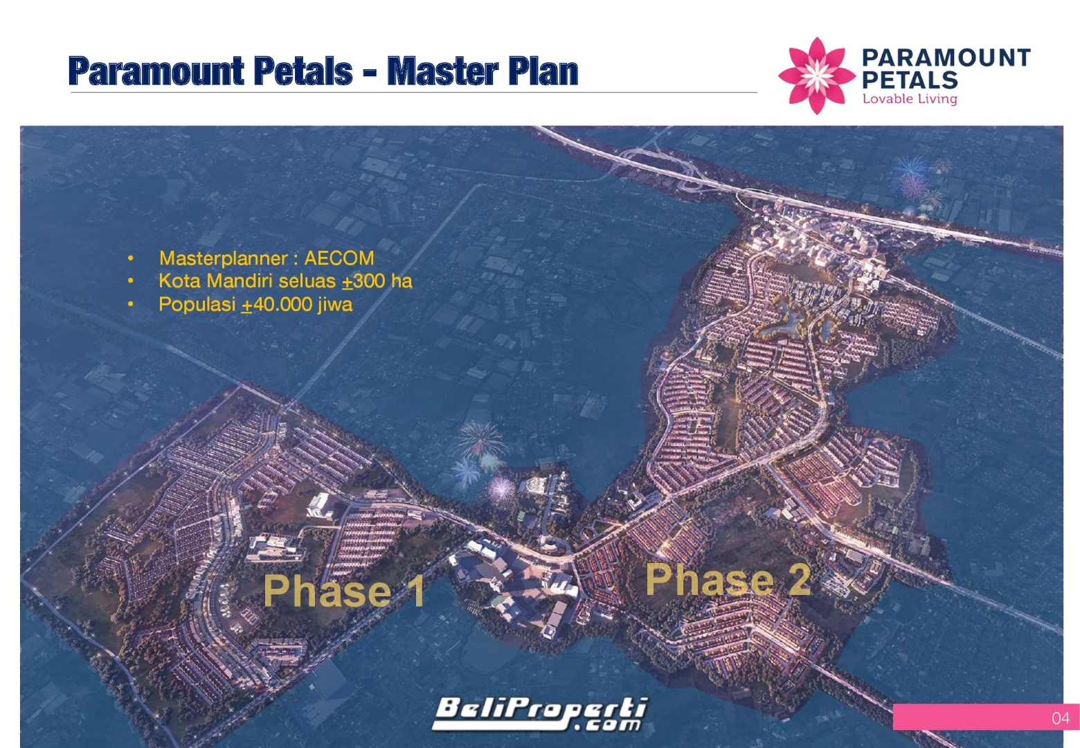 Project Paramount Petals - Situs Jual Beli Properti, Rumah, Apartemen, Ruko dan Gudang