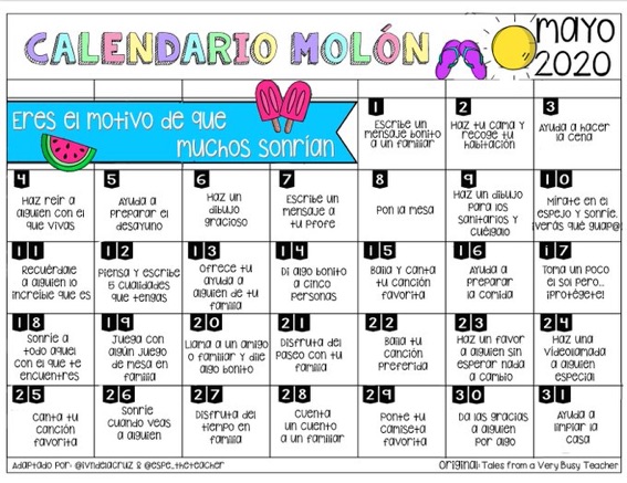 NUESTRA CLASE VIRTUAL: MAYO