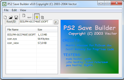 PS2 SAVE BUILDER | TudodeWe&Pes
