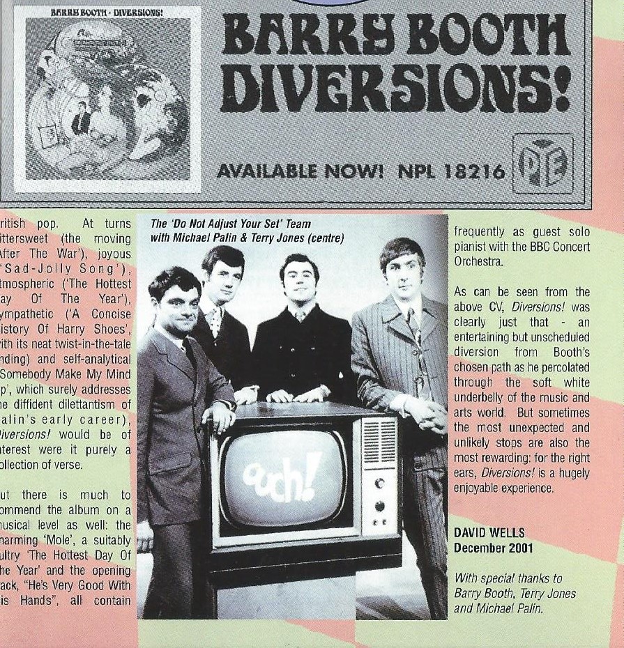 Quiet Days: Diversions! by Barry Booth.