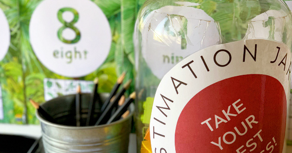 BUILDING NUMBER SENSE - MAKING AN ESTIMATION STATION | you clever monkey