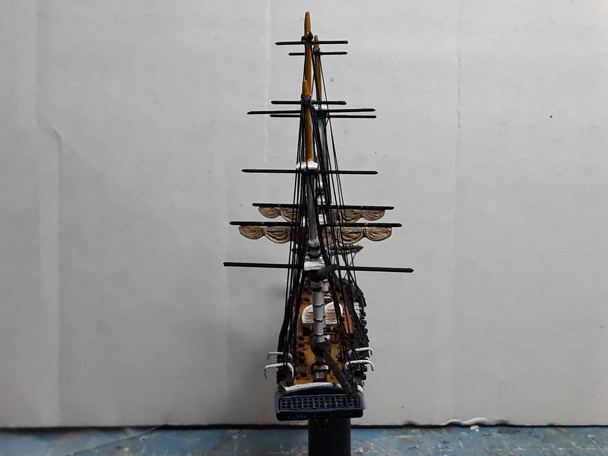 A Miniatures Hobby Room: Black Seas USS Constellation Part I