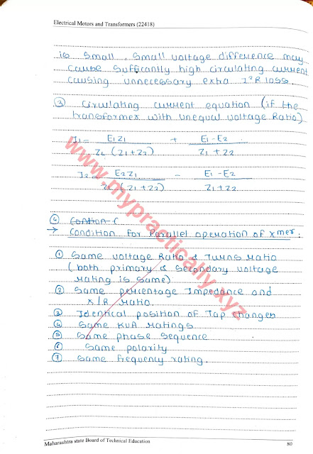 22418 Electric Motors & Transformers Manual Answers
