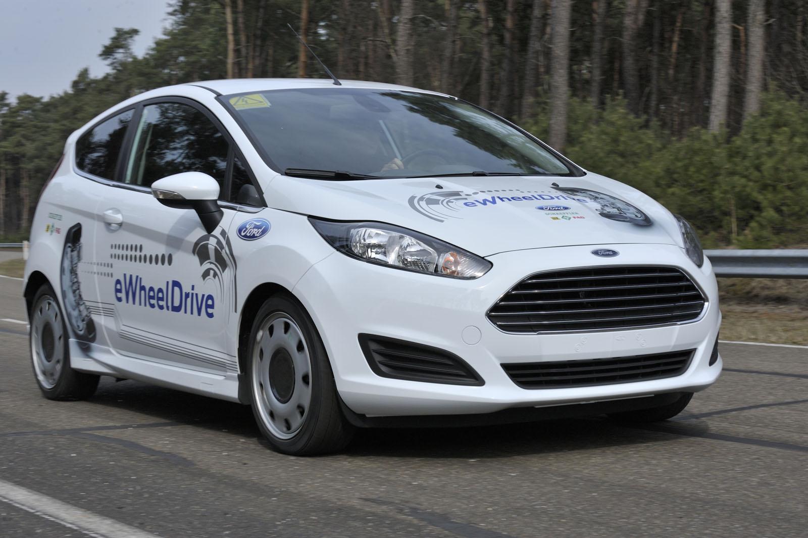 Ford and Schaeffler demonstrate Fiesta-based eWheelDrive research car ...