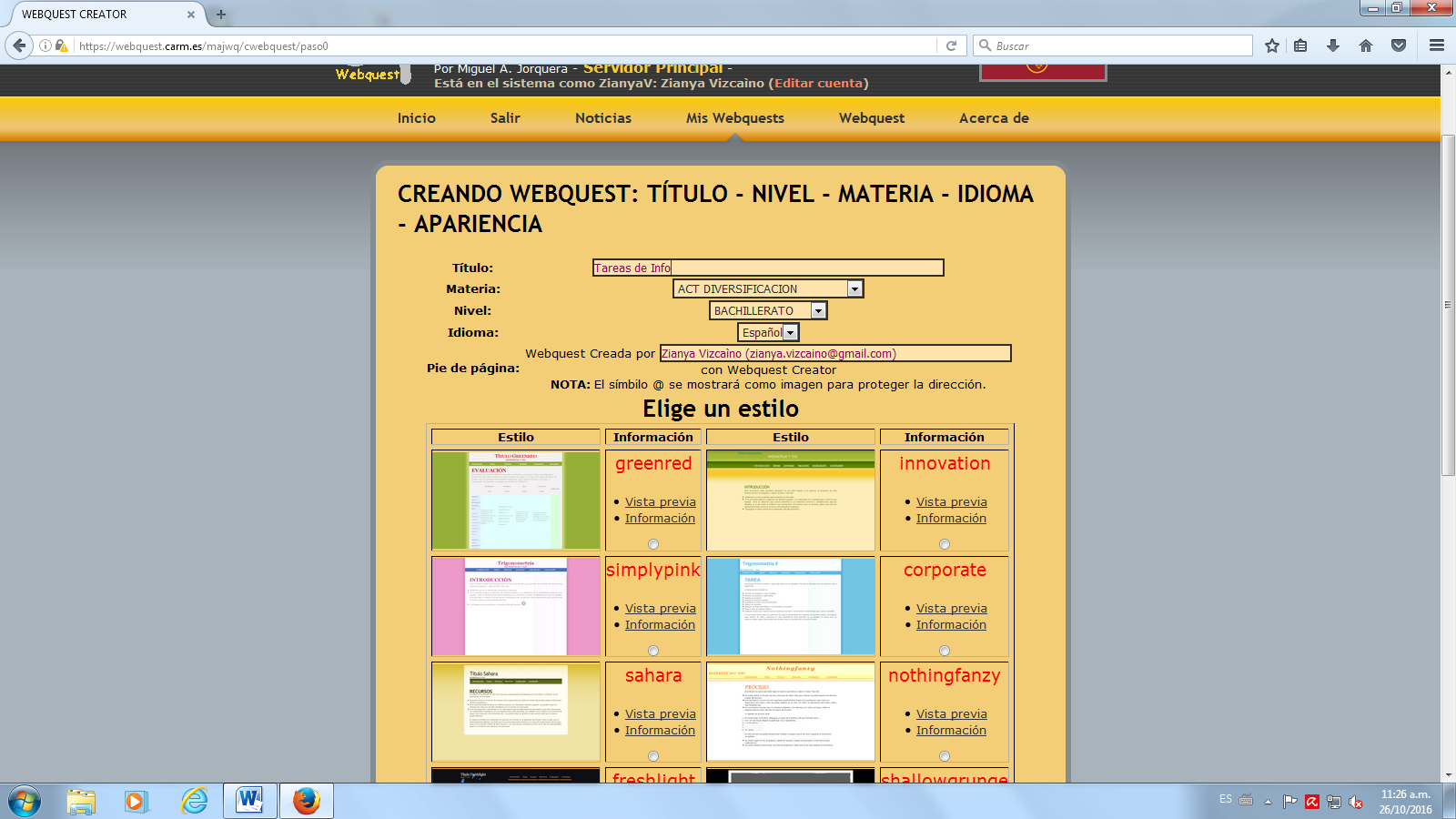 Tareas de Informàtica: ¿CÓMO CREAR UN WEBQUEST?