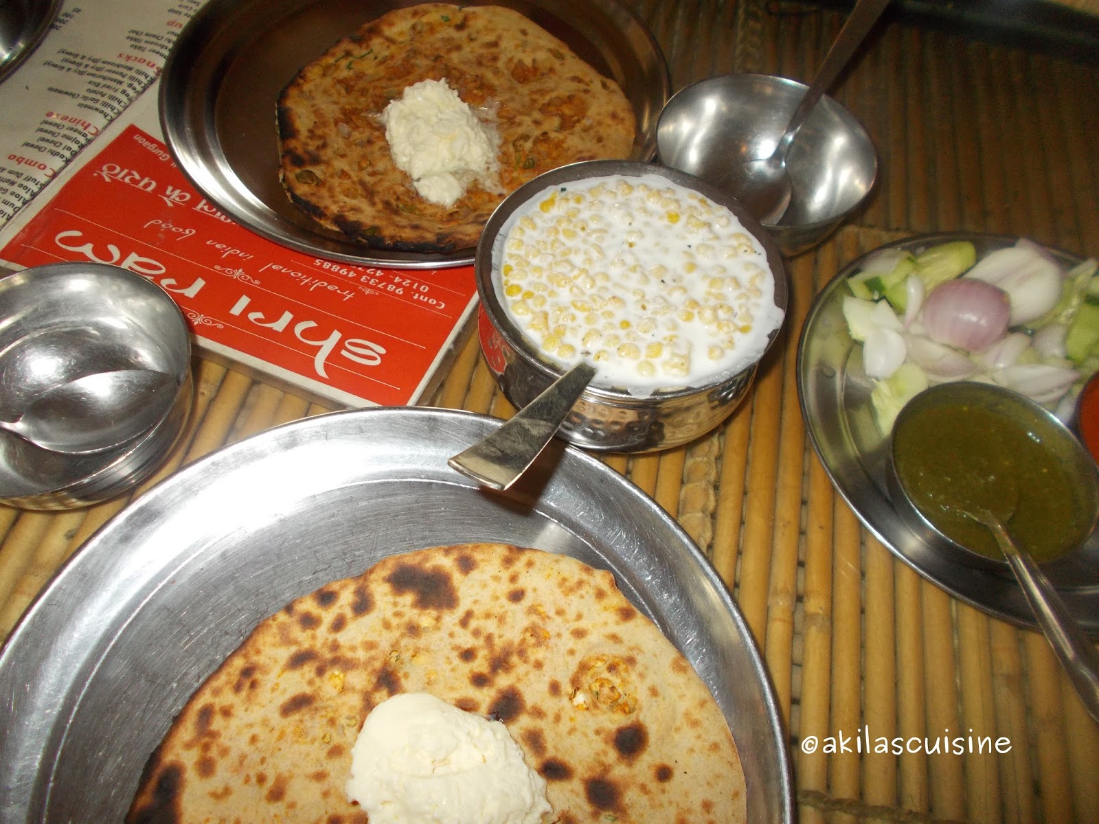 Murthal Paranthas in Gurugram...! - Shri Ram Dhaba