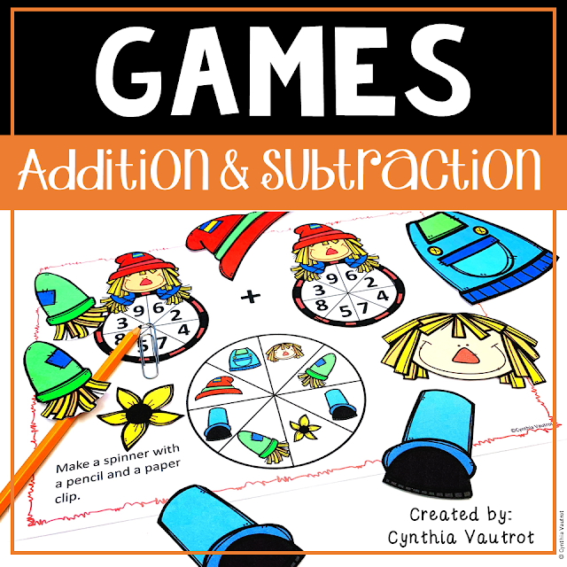 My Kind of Teaching: Addition and Subtraction Fact Fluency Games