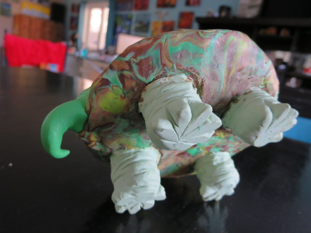 HeArtfully Creating: POLYMER CLAY ADVENTURE: Works In Progress- Howard ...