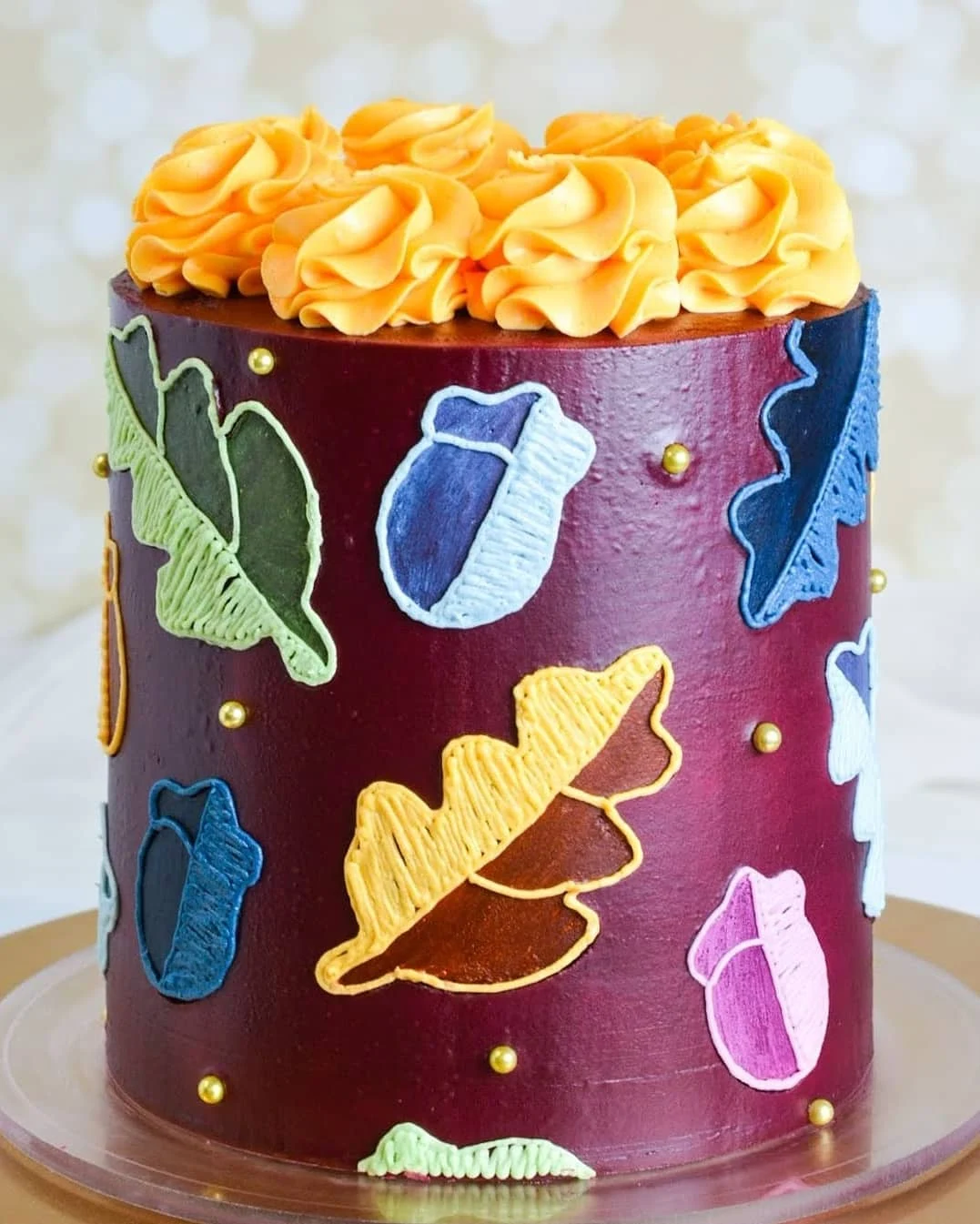 63 Beautiful summer/fall cake design ideas for any occasion | Melody Jacob