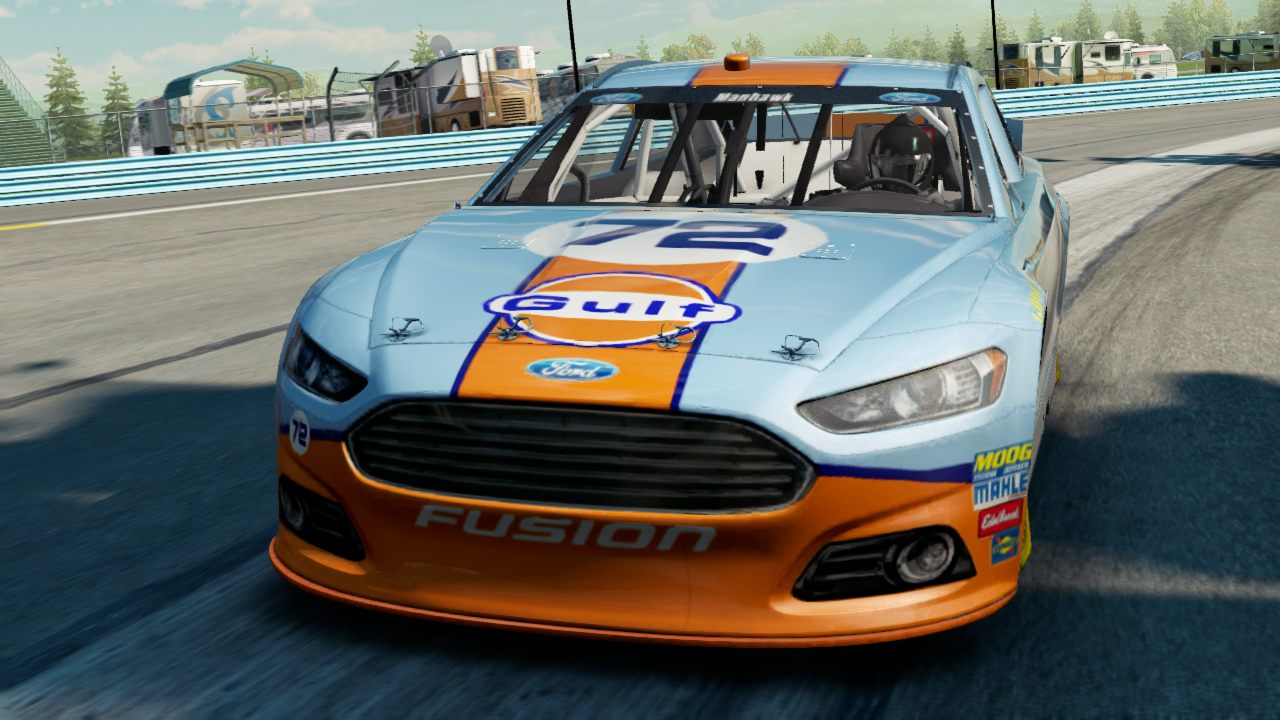 Gulf Livery : r/NascarPaintBooth