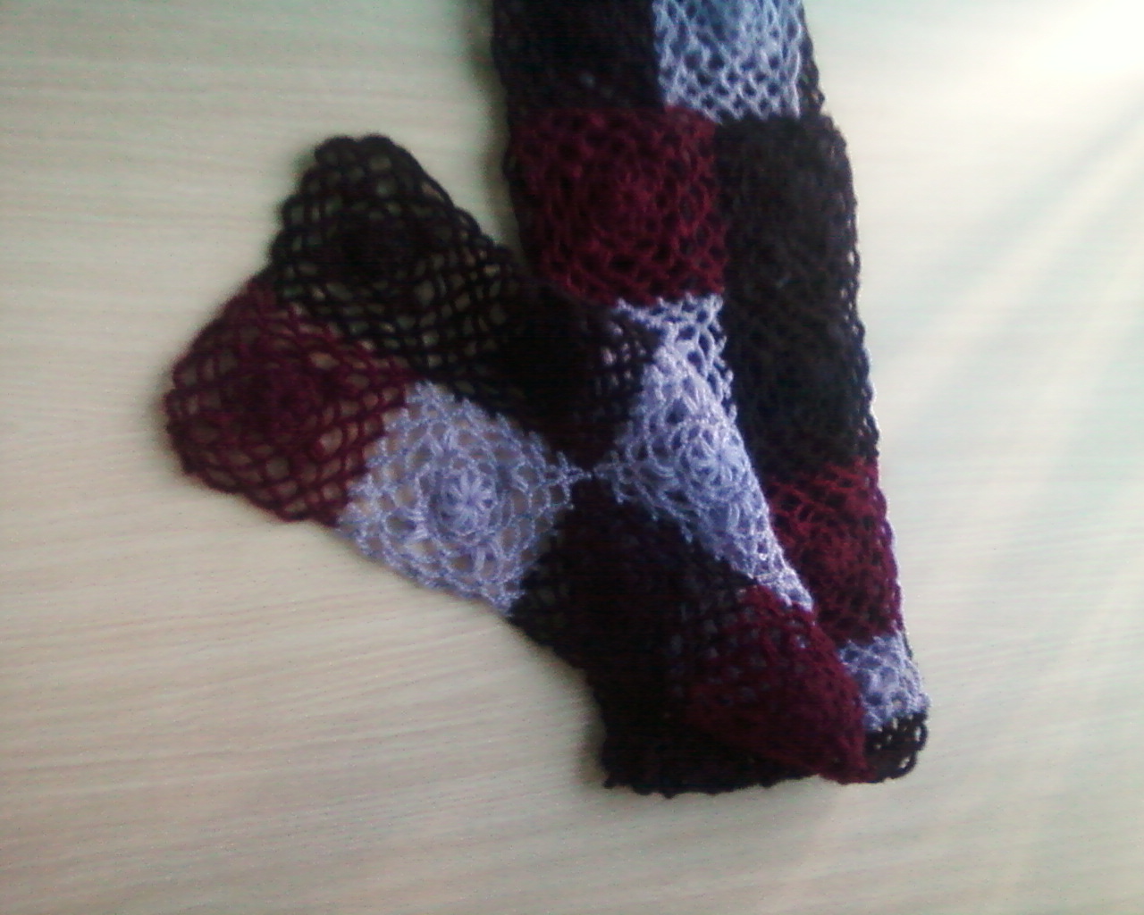 Magia crosetei: Esarfe