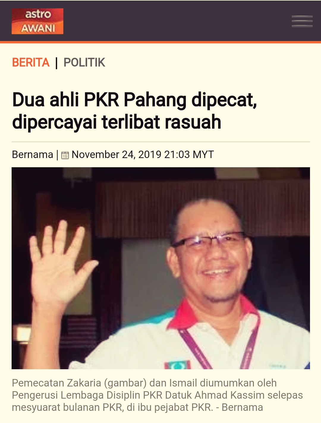 Sejak Bila Parti Politik Di Beri Kuasa Untuk Tentukan Hukuman Pesalah ...