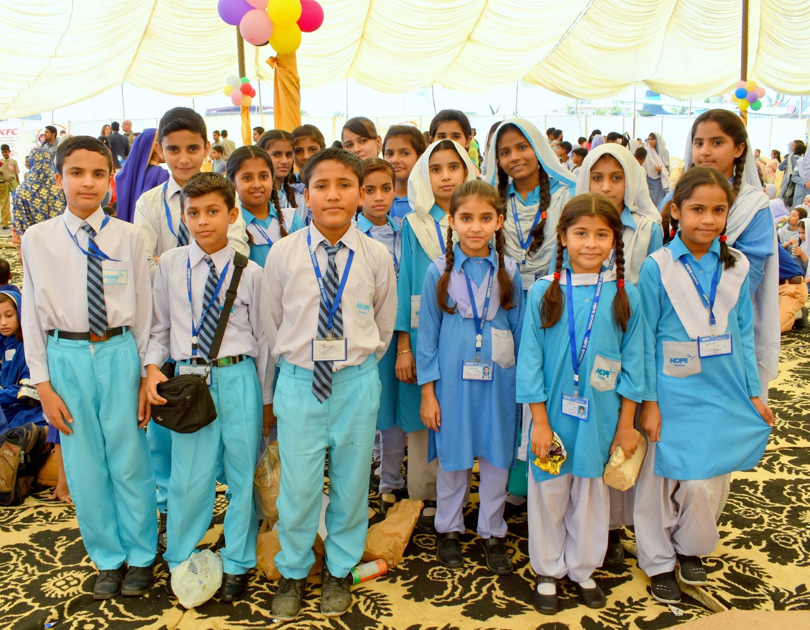 HOPE for a better tomorrow: HOPE ZIA SCHOOL STUDENTS AT FESF CONCERT