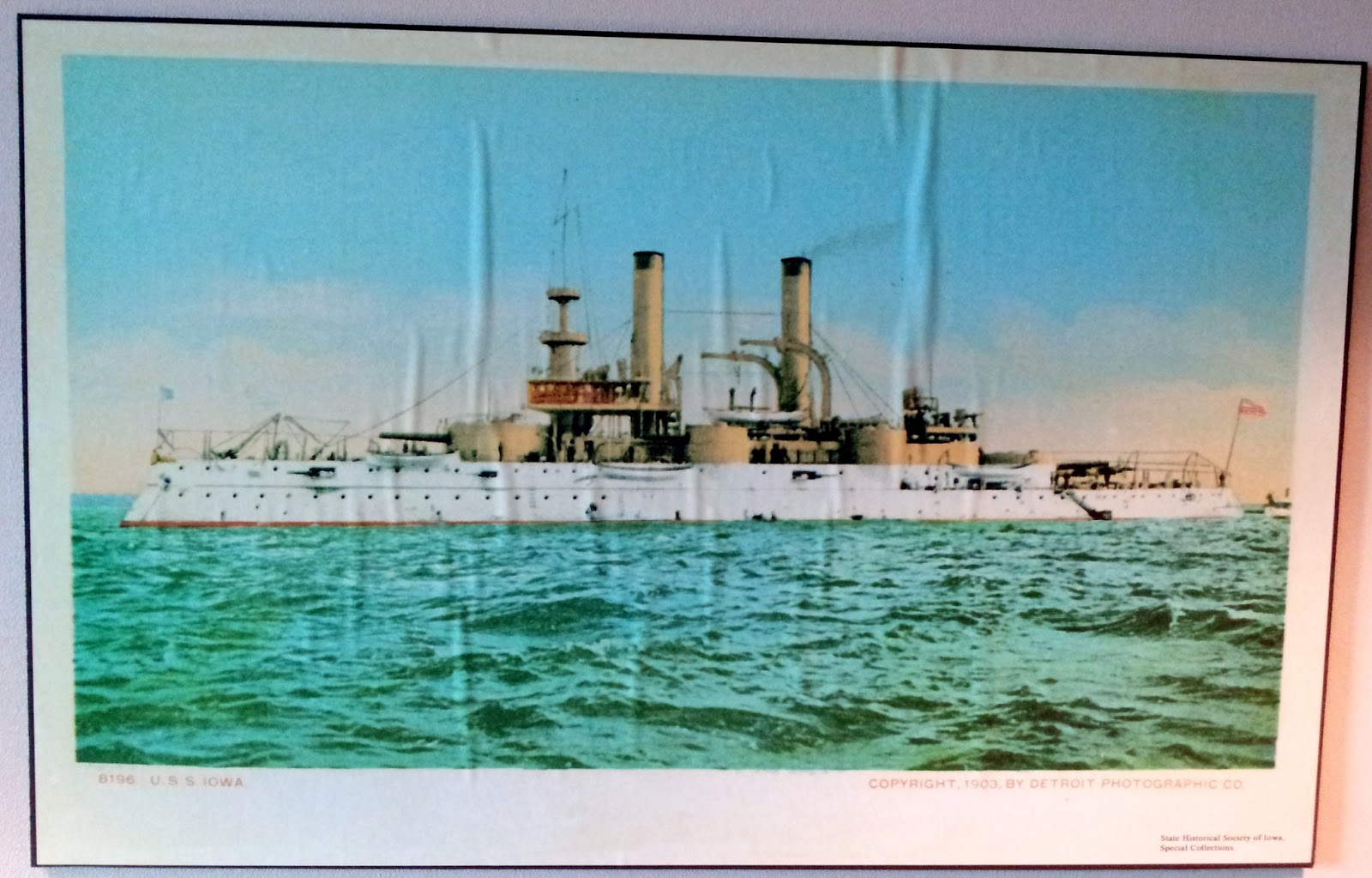 History and Culture by Bicycle: USS Iowa, BB4